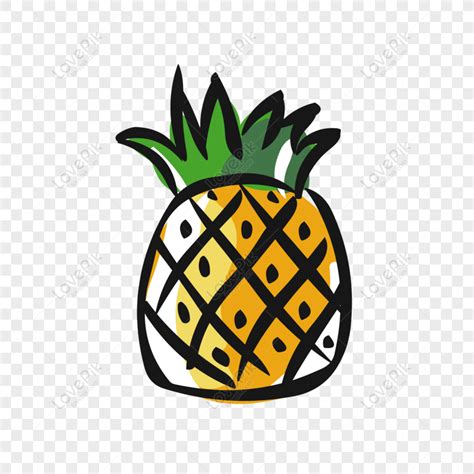 Cute Animated Pineapple