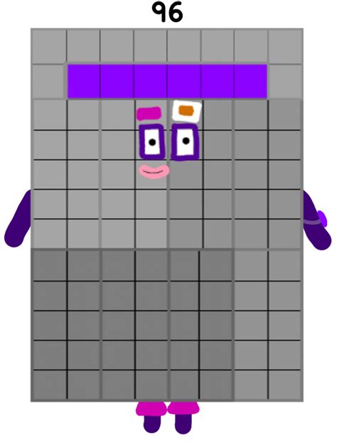 I Reupgraded Numberblocks 84 And 96 Fandom