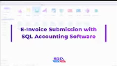 Sql E Invoice Cbs Business Solutions