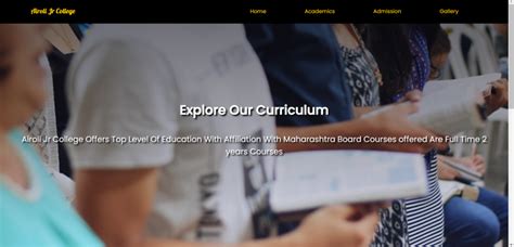 Github Ameya 6964college Website Using Html Css