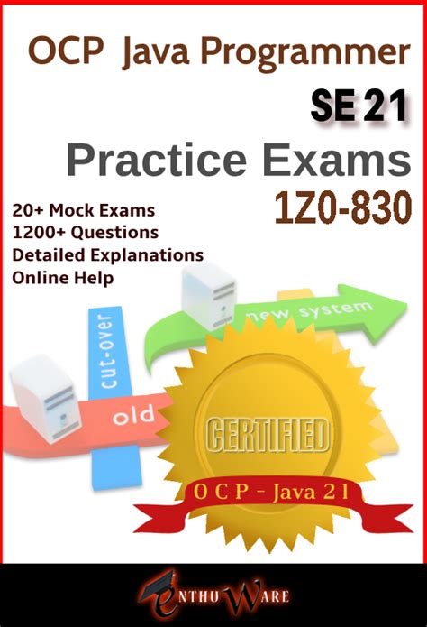Ocp Java 21 1z0 830 Practice Tests And Questions