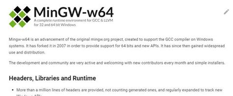 windows mingw64 building itk with the mingw w64 compiler