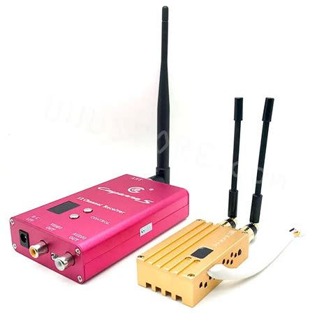 1 2g 8w 6ch Vtx 12ch Vrx High Power Wireless Analog Video Transmitte
