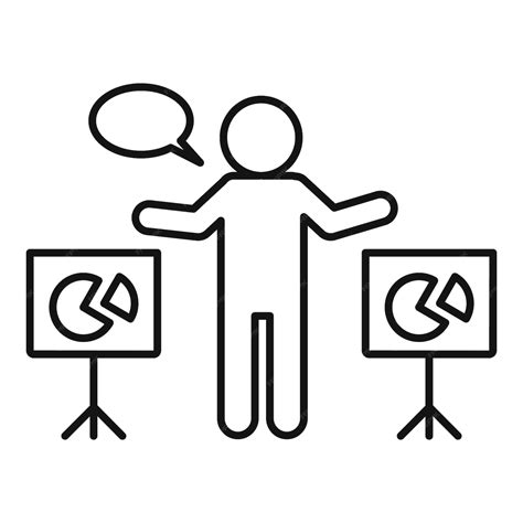 Premium Vector Lesson Lecture Icon Outline Lesson Lecture Vector Icon