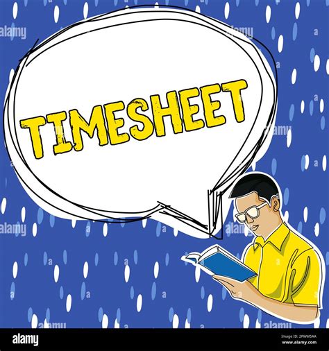 Text Caption Presenting Timesheet Business Approach Graphical