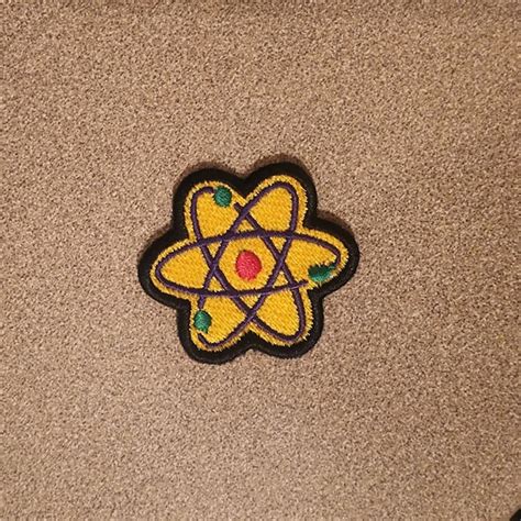 2 Atom Patch Custom Made Ap48 Etsy