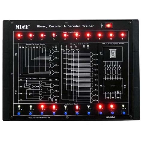 Digital Binary Encoder Decoder Trainer MI D For Laboratory At Rs In Indore