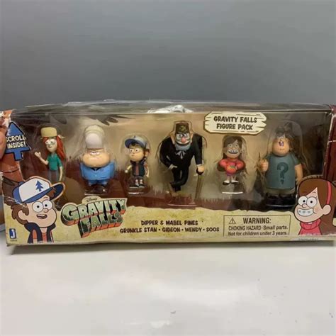 Gravity Falls Action Figure Pack Soos Wendy Gideon Grunkle Stan Dipper