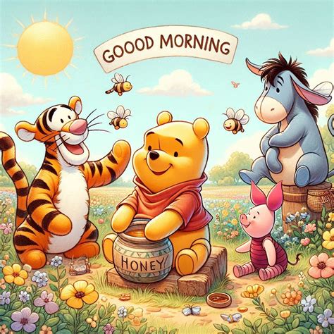 Disney Characters Winnie The Pooh Set 004