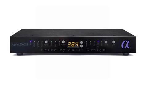 Berkeley Audio Design Alpha Dac Series 3 Digital To Analog Converter