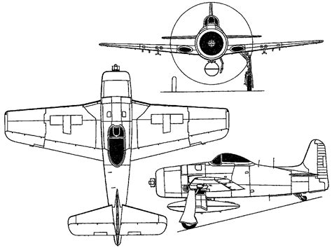 Grumman F8f Bearcat Carrier Borne Interceptor