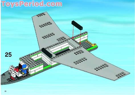 Lego 7734 Cargo Plane Instructions And Parts List