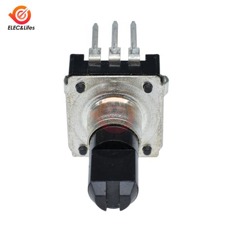 10pcs Ec12 Rotary Encoder 360 Angle Degree Audio Digital Potentiometer