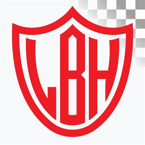 Premium Vector Lbh Letter Logo Design