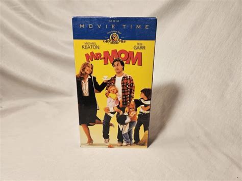 Mr Mom Vhs Tape Michael Keaton Teri Garr Martin Mull Eur 408