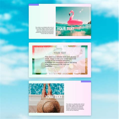 Free Summer Powerpoint Template Master Bundles