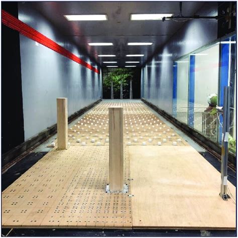 Vertical Profiles Of The Simulated Turbulent Boundary Layer Flow