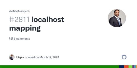 localhost mapping · issue 2811 · dotnet aspire · github