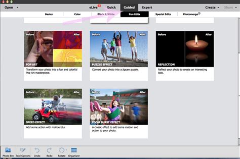 Photoshop Elements The Guided Edits A Bubbly Life