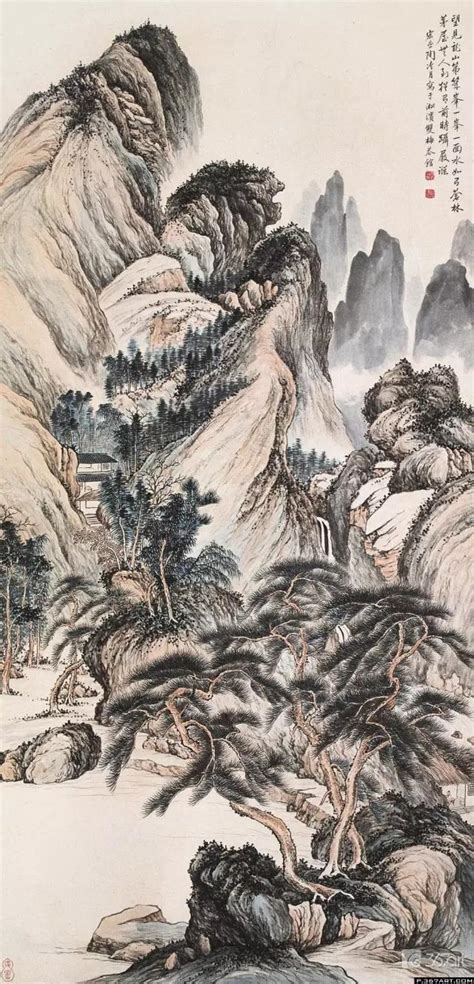 陶冷月 山水 每日頭條