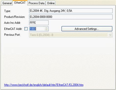 Beckhoff Information System English