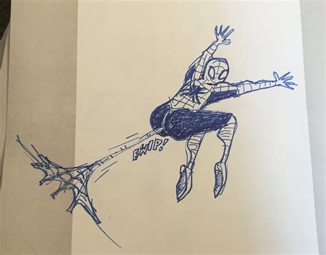 Spider Man Web Drawings