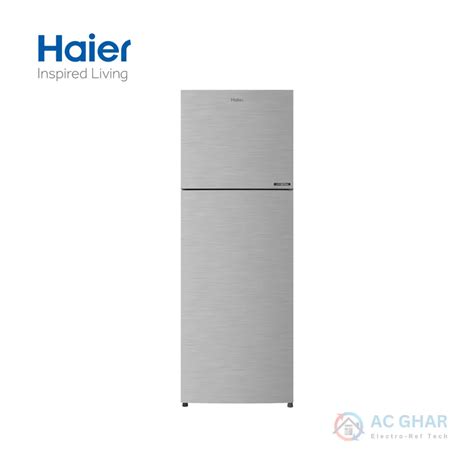 Haier 240l Double Door Refrigerator Hrf 2902ebs P Ac Ghar