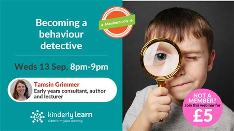 Tamsin Grimmer Becoming A Behaviour Detective Kinderly