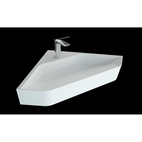 Угловая раковина ANDREA Quartz 50х50 с крепежом 4680028070320 ...