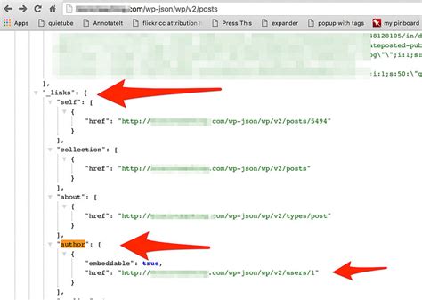Json WP Rest API Vs How Can I Get Author Information From V2 The Author ID Stack Overflow