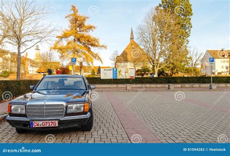 Luxury Armored Mercedes Benz S Klass Car Editorial Photography Image