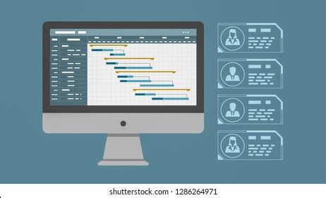 Gantt Chart Images Stock Photos Vectors Shutterstock
