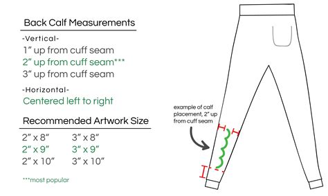 Apliiqs Ultimate Guide To Print Placements On Pants