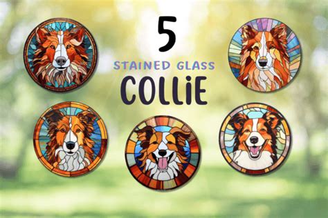 Stained Glass Cockapoo Dog Clipart Graphic By Theclipartguy · Creative