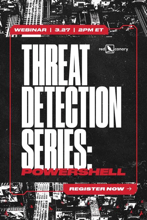 Red Canary On Linkedin Webinar The Detection Series Powershell