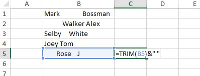How To Remove Space In Excel Before Text With Tricks Simple