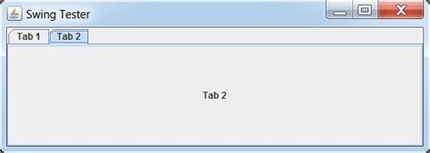 How To Use Tabbed Panes The Java Tutorials Gt Creating A What S New In