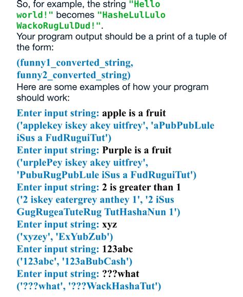 Solved Given A String As Input Consisting Of One Or More
