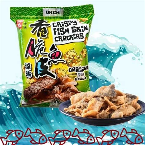 Hong Kong Un Chi Fish Skin Original Snack Affair