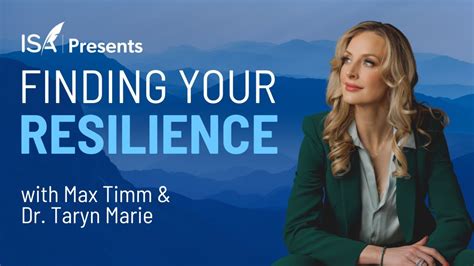 Finding Your Resilience W Max Timm And Dr Taryn Marie Youtube