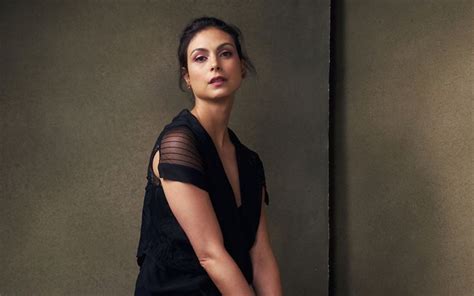 Download Morena Baccarin Portrait Photoshoot Black Dress Makeup Brazilian Actress Popular
