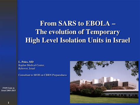 Pdf From Sars To Ebola The Evolution Of Temporary High Level