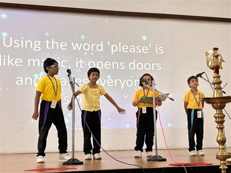 2b Class Assembly Good Manners National Public School