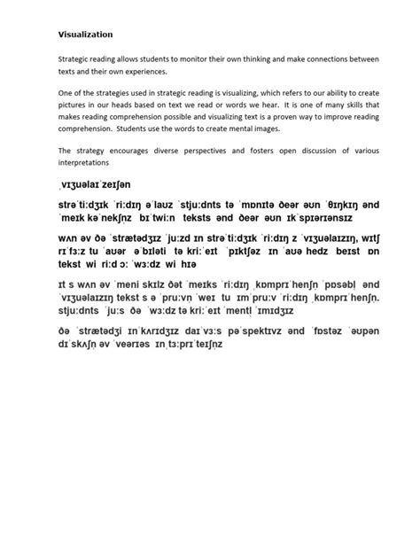 Visualization Strategy Pdf