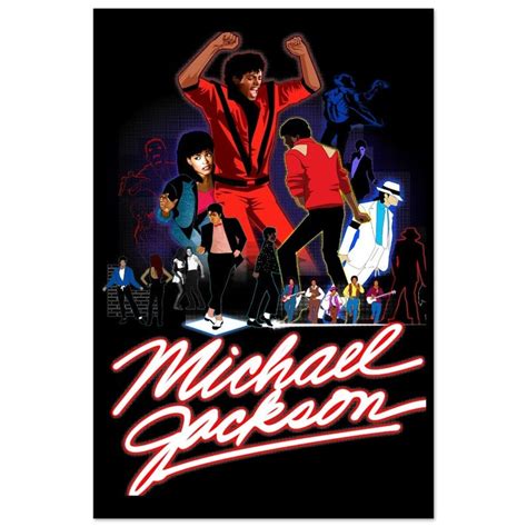 Michael Jackson Legacy Collection Poster Etsy