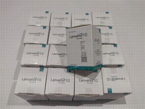 Lenvanix 10mg 30s Lenvatinib At Rs 20000box Lenvatinib Capsule In