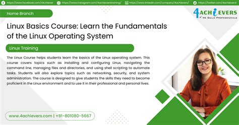 Best Linux Training Institute Offering Placement In Linux Course Achievers