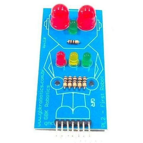 Módulo First Robot Primeiro Robô Acompanhamento Gbk Robô Magazine Luiza