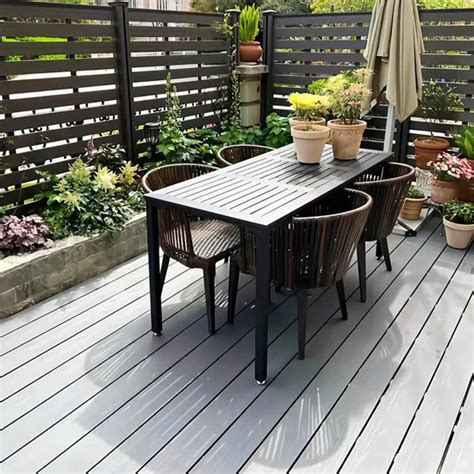 Outdoor Wpc Interlocking Decking Tileswaterproof Interlocking Composite Decking Outdoor Wpc