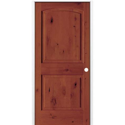 Upc 840311997671 18 In X 80 In Rustic 2 Panel Arch Top Left Hand